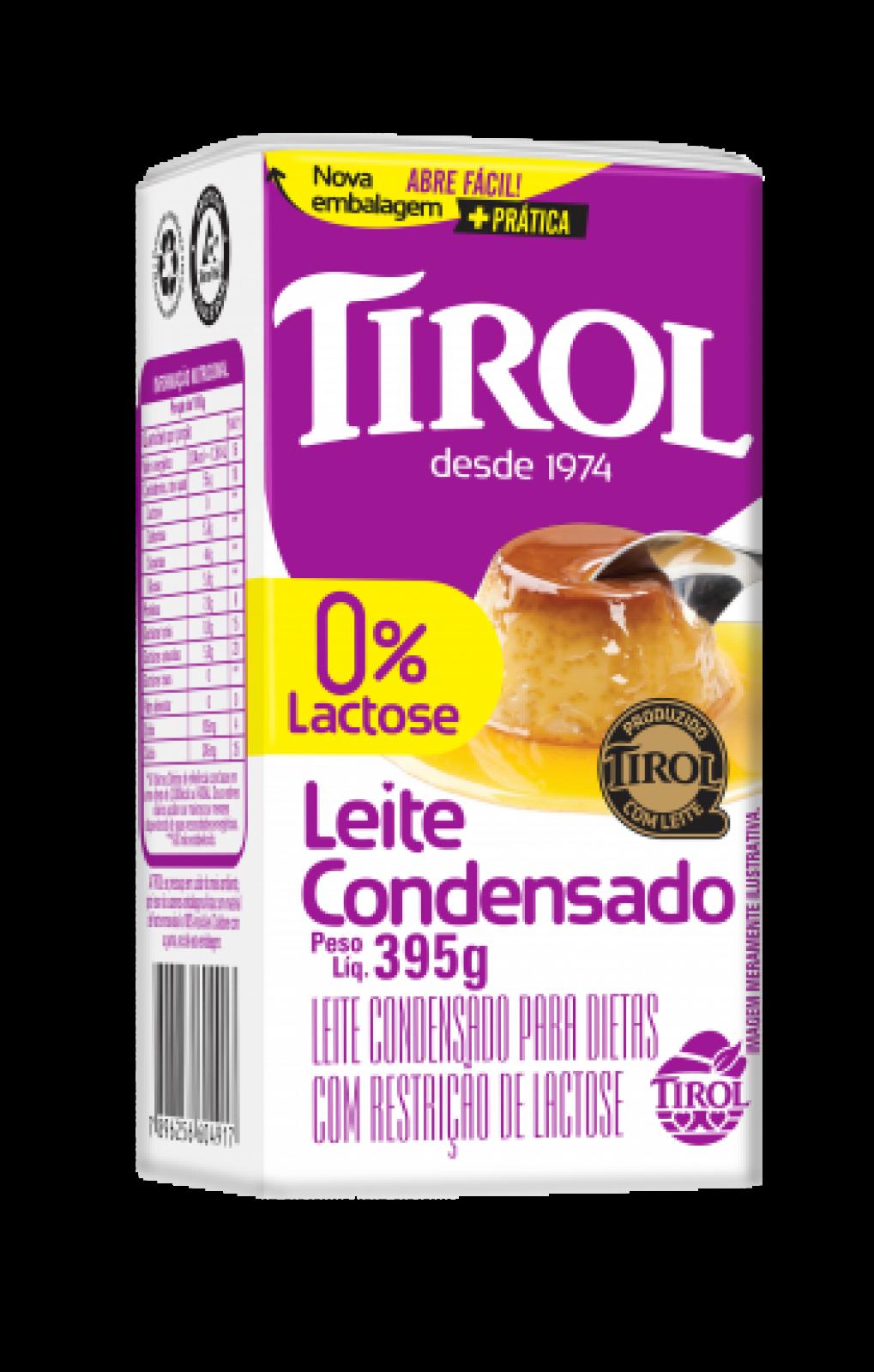 Leite Condensado Zero Lactose 395g Leite Condensado Zero Lactose 395g